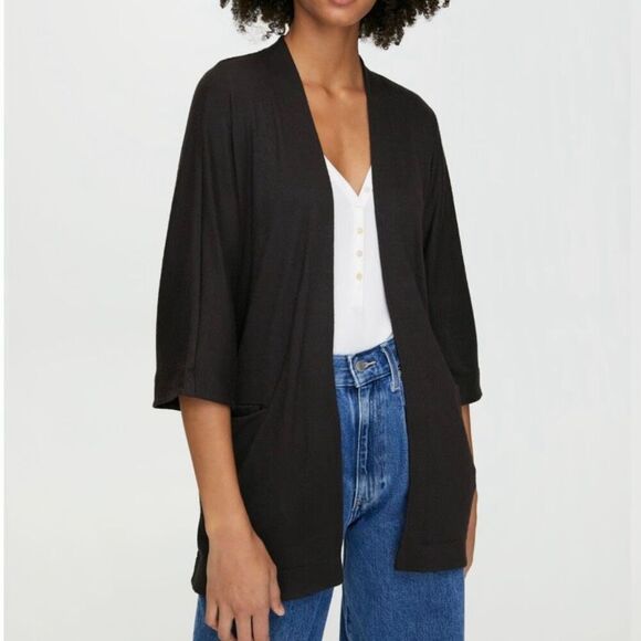 Wilfred | Sweaters | Wilfred Free X Aritzia Zlata Black Mini Open ...